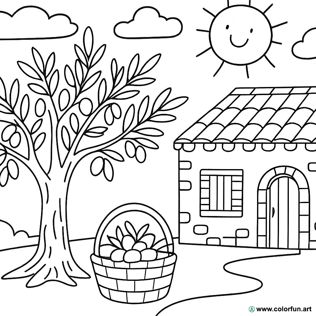 Disegno da colorare tradizionale del Portogallo Scarica o Stampa ...